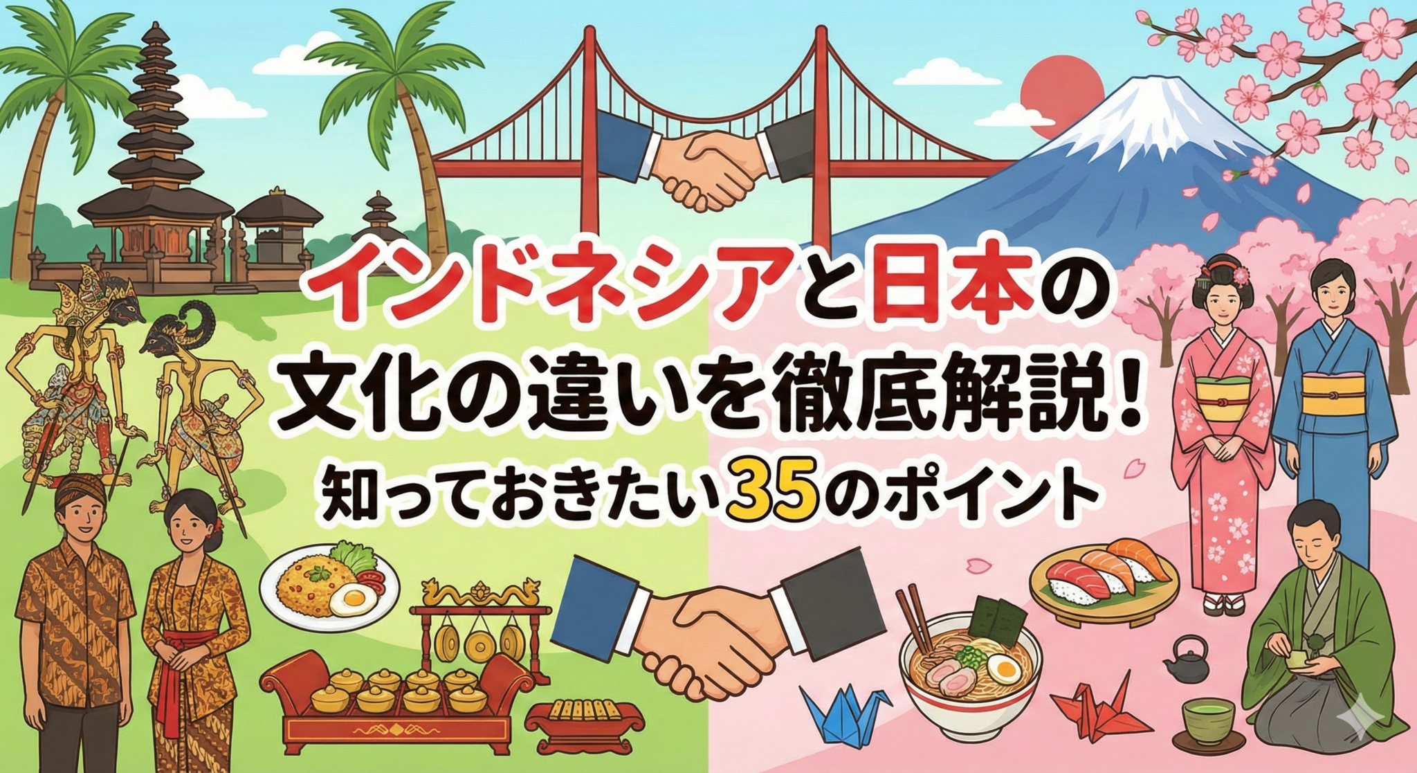 インドネシアと日本の文化の違いを徹底解説！知っておきたいポイント – LaLa GLOBAL LANGUAGE