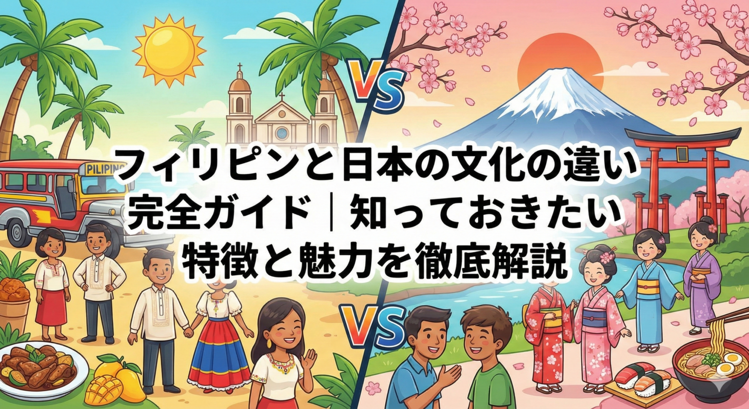 フィリピンと日本の文化の違い完全ガイド｜知っておきたい特徴と魅力を徹底解説 – LaLa GLOBAL LANGUAGE