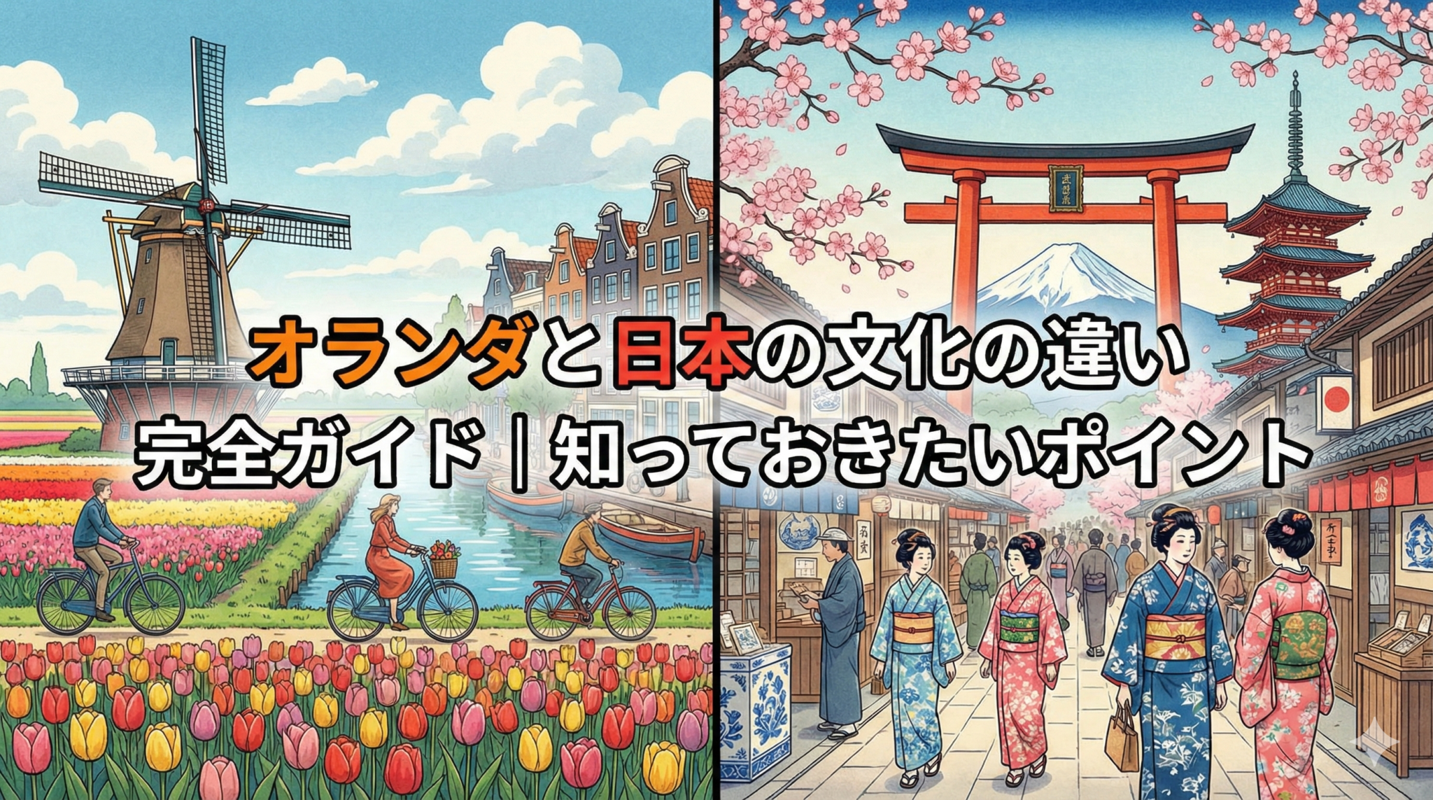 オランダと日本の文化の違い完全ガイド｜知っておきたいポイント – LaLa GLOBAL LANGUAGE